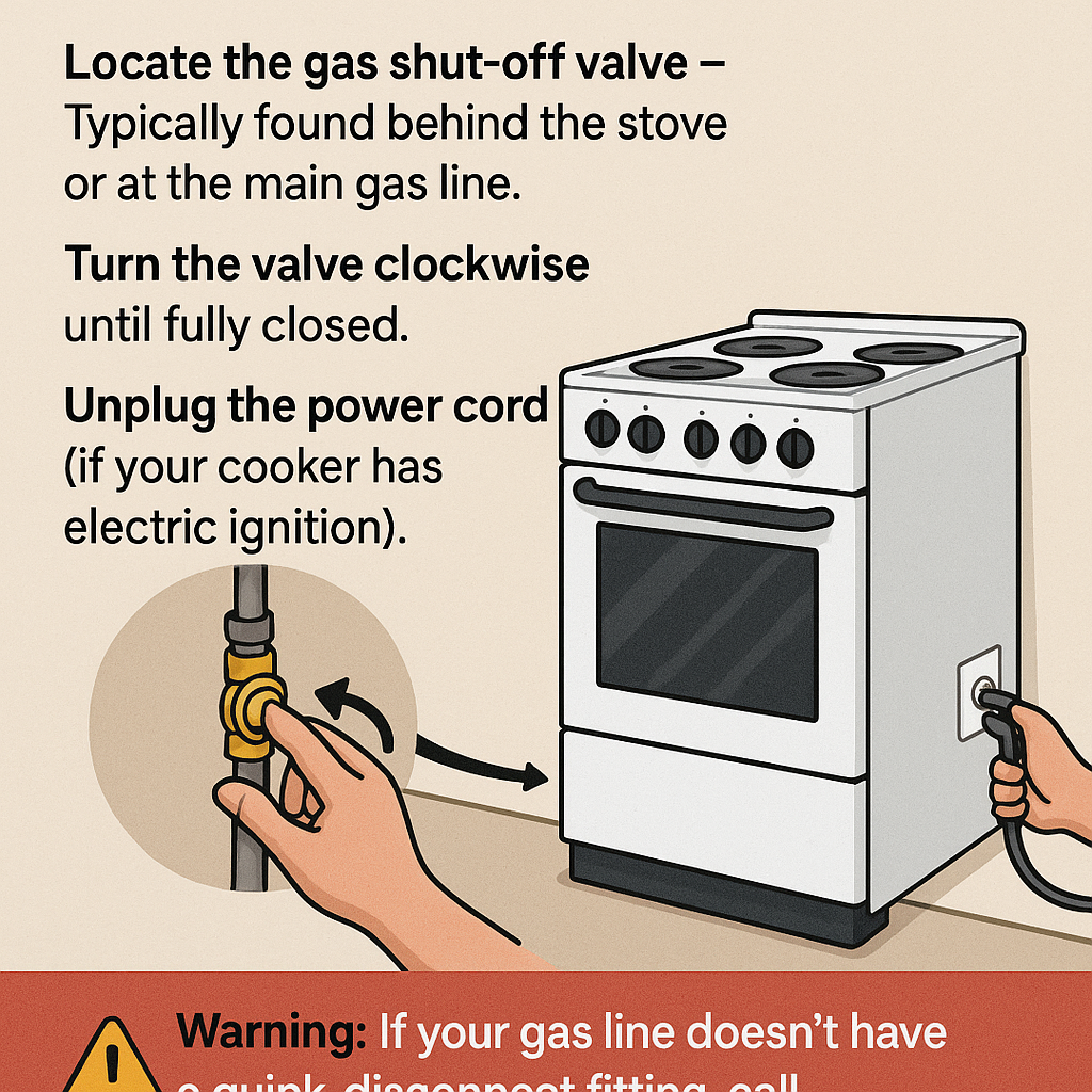 How to Pack Your Gas Cooker for a Move - Fushia - Best Moving Company ...